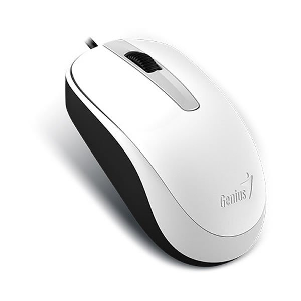Mouse Genius Dx-120 Usb White – NerdStore Informática